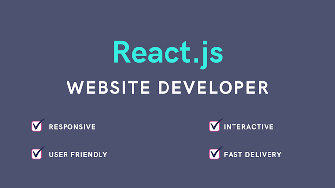 Create Your Websites Frontend Using Reactjs Html Css By Sarmadaftab2 Fiverr