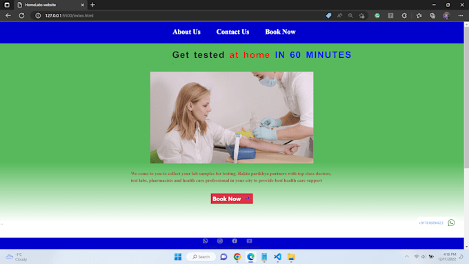 Design A Responsive Website Using Html Css Javascript By Rojalinachary Fiverr