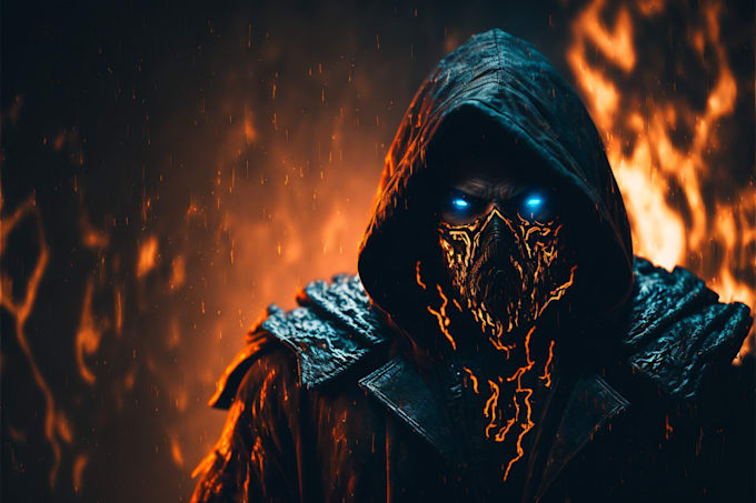 Draw a badass character according to your instructions by Buddhablo ...