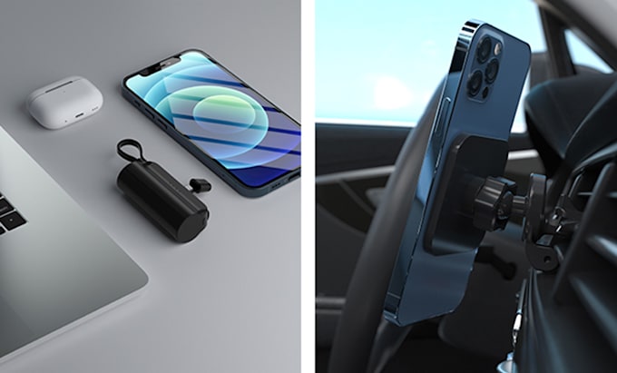 Do professional 3d rendering for your product by Shunting | Fiverr