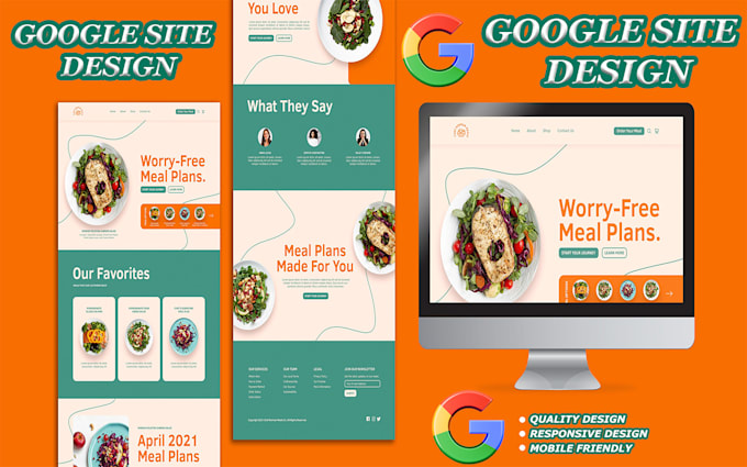 Design a professional business website using google sites by Patrickk ...