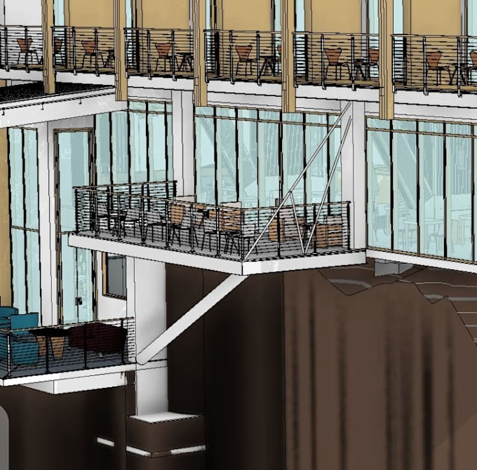 Do work in revit architecture, 3d modeling, drafting, mep coordination ...