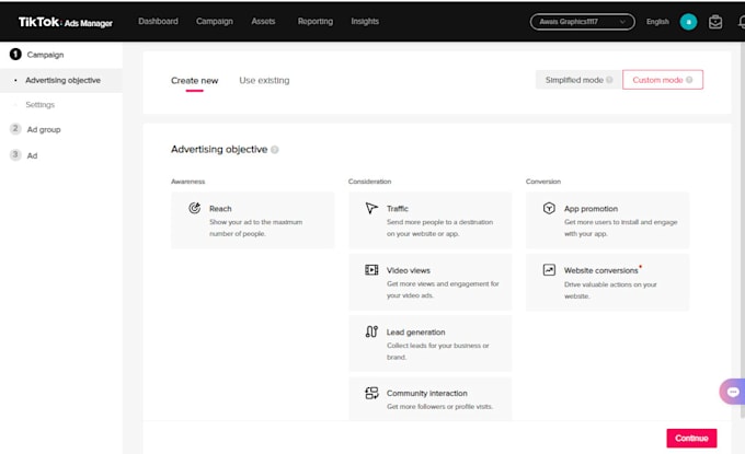 Create tik tok ads account, business center account and tik tok ...