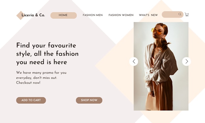 Provide to you a modern website using html, css and reactjs by Dat789 ...