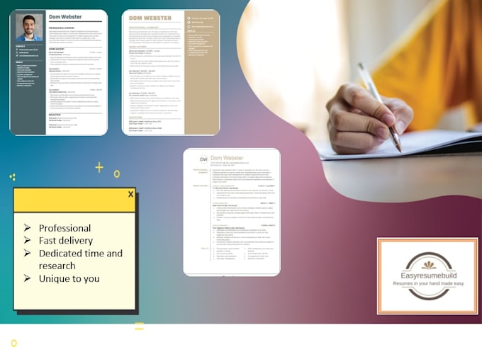 Create your perfect resume, graduate to senior roles by Easyresumebuild ...