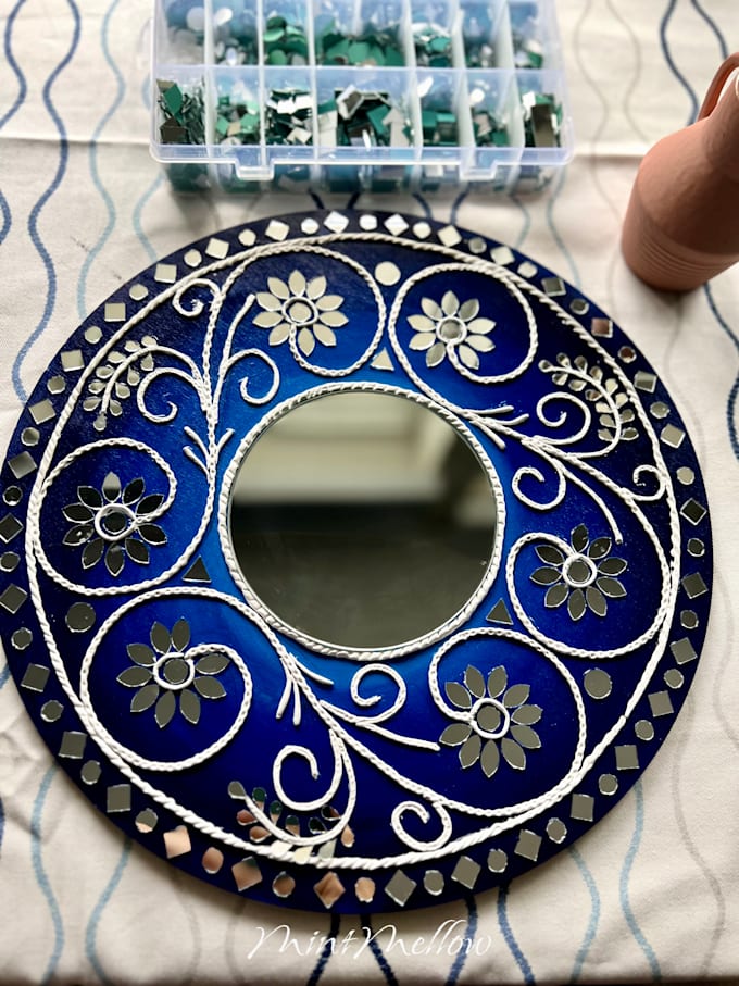 Make custom mandala lippan art wall hangings by Chinmayi12 | Fiverr