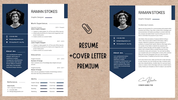 Design resume template and rewrite your resume in an organized way by ...