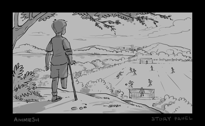 Storyboards both 2d and 3d animation video by Animeshbera | Fiverr