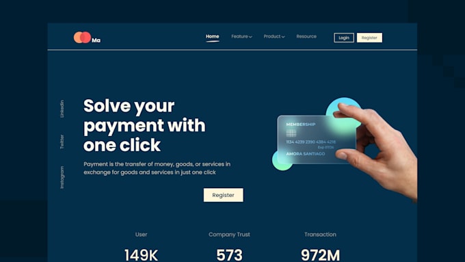 Create custom website ui, mobile app ui, landing page design by Bright_ui | Fiverr