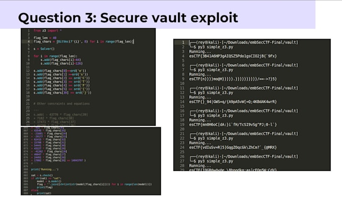 Assist to solve and create sterling ctf challenges by Sanidhyasonii ...