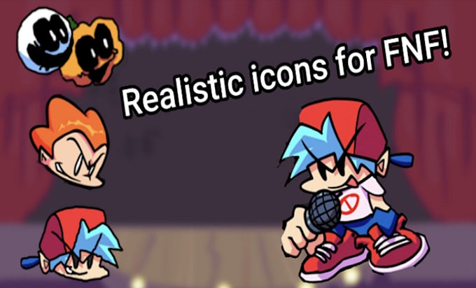 Create custom icons for friday night funkin by Animationman001 | Fiverr