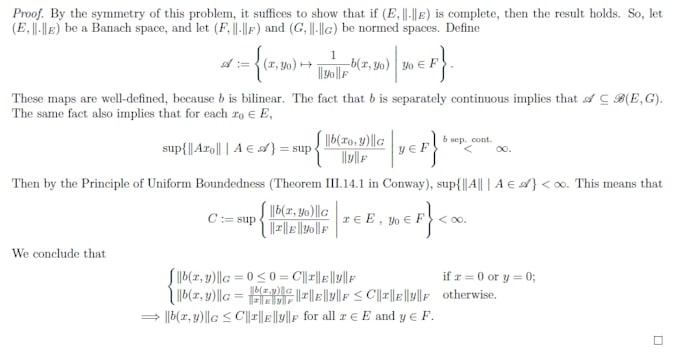 Write your equations in latex by Arjanvandenzen | Fiverr