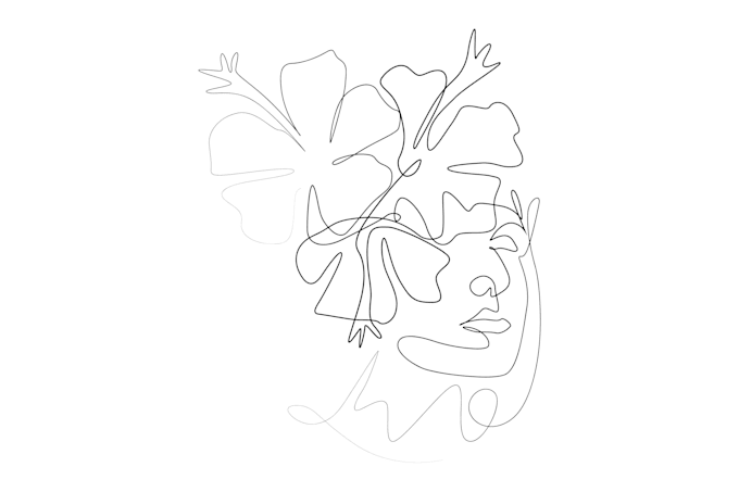 Draw one line art drawing illustration in my style by Parvezibrahi206 ...