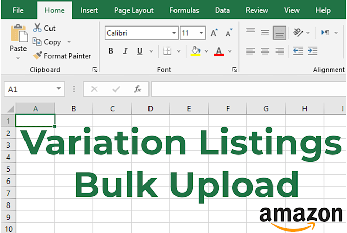 Bulk upload or fix amazon variation listing by Shah4work | Fiverr