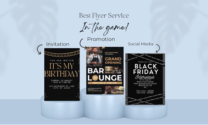 Design the best flyer for a low price by Autumnroseflyer | Fiverr