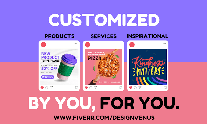 Design your entire instagram identity by Designvenus | Fiverr