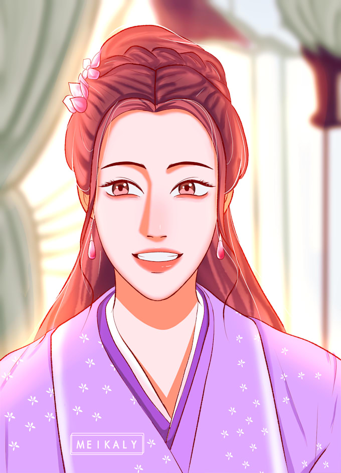 Illustrations, character design, fanarts, oc, anime, webtoon by Meikaly ...