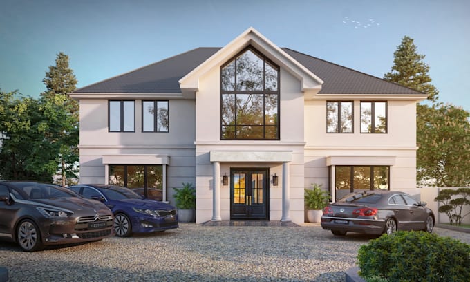 Do transform 3d rendering expert architect and interior, exterior ...