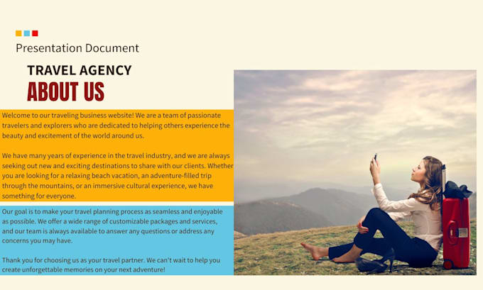 Write a creative about us page for your business by Tsakonakis | Fiverr