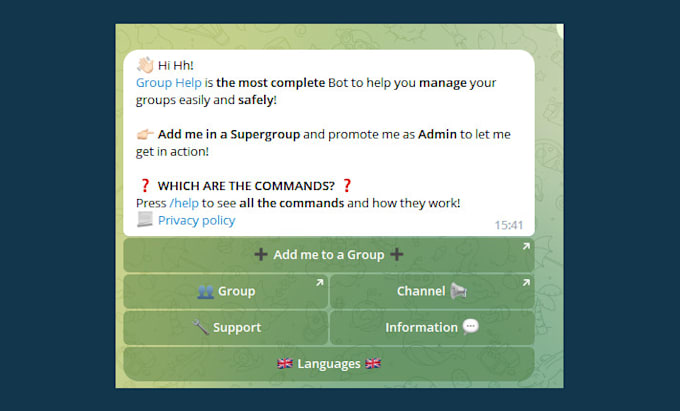 Write any telegram bot by Sannso | Fiverr