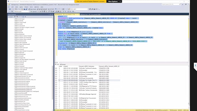 Write postgresql, mssql, and mysql queries by Umarali666 | Fiverr