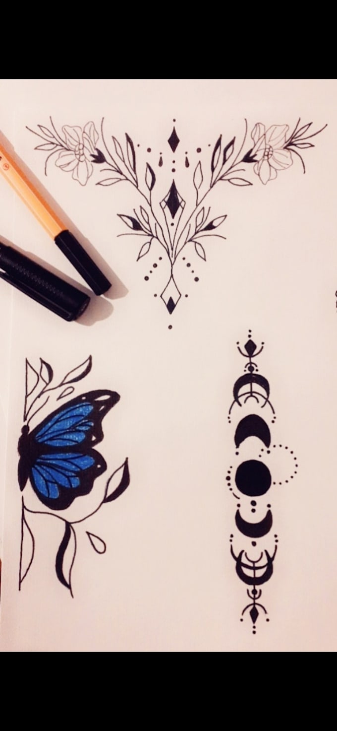 Realize tattoos ideas of anything by Deny_den | Fiverr
