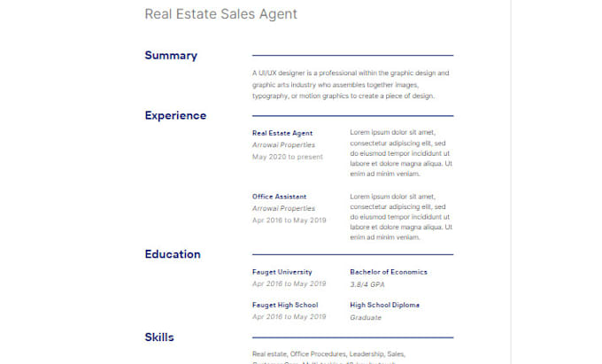 Create and develop an appealing cover letter and job specific resume by Danna_rubio1 | Fiverr