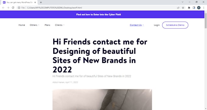 Your Front End Web Developer Html Css Bootstrap Php By Hanancyb Fiverr