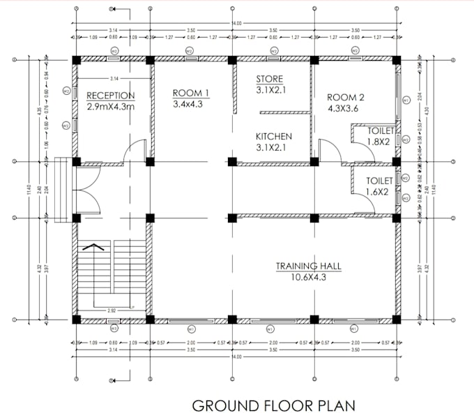 Making floor plans,elevation, section of residential house by Bhimbk405 ...