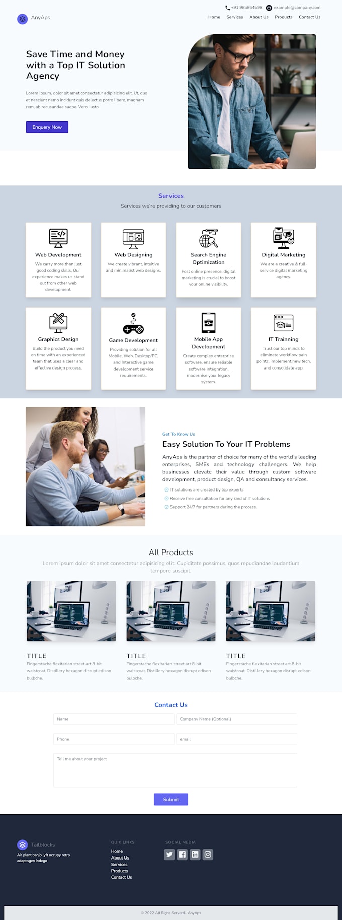 Design professional website for your business by Imseema11 | Fiverr