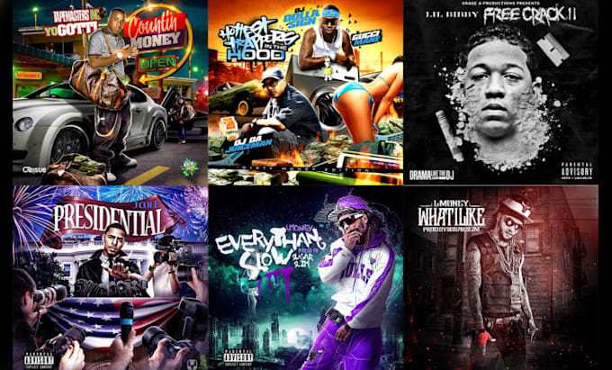Design super detailed mixtape or cartoon album cover art by Harrylk_78 ...