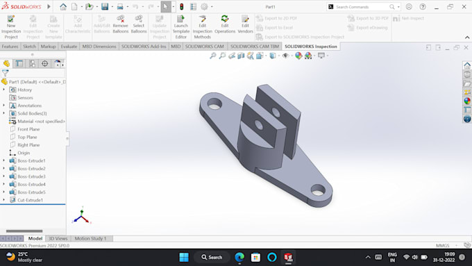 Design 3d cad models using solidworks by Omray1225 | Fiverr