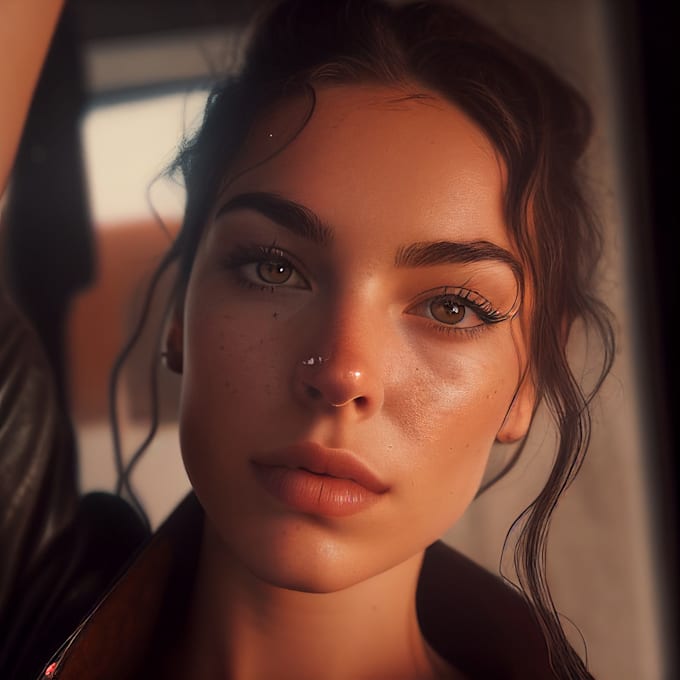 Darw beautiful cartoon theme portrait from your photo in 24 hr by ...