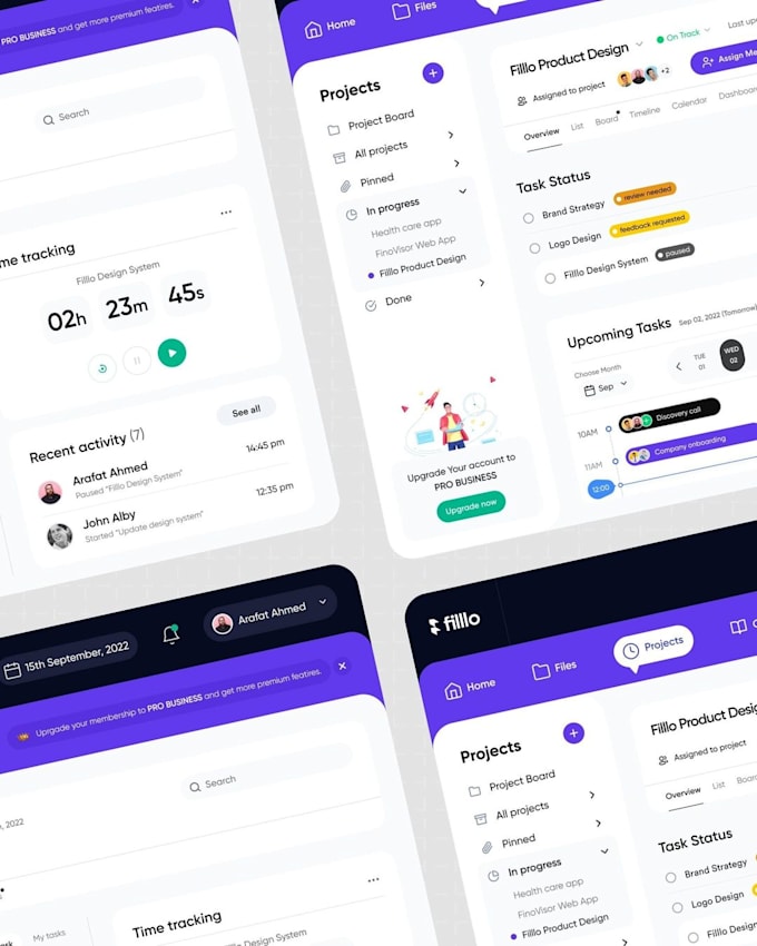 Design saas, web app and mobile app uiux with figma by Michelle_ui | Fiverr