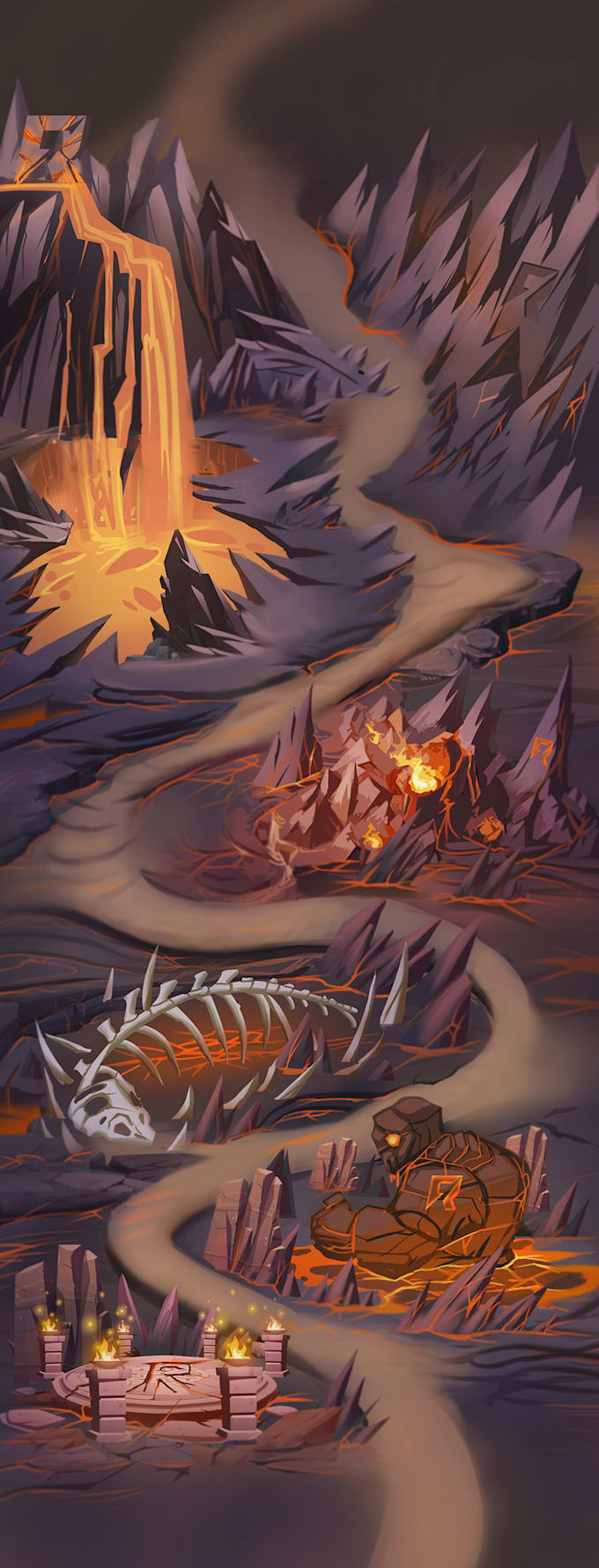 Create game map professional for your project by Sikeqan | Fiverr