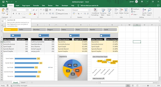 Clean, organize and analyze your data by Pavankumar48 | Fiverr