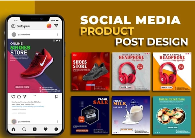 Do the best social media posts and ads by Yacineforsmd | Fiverr