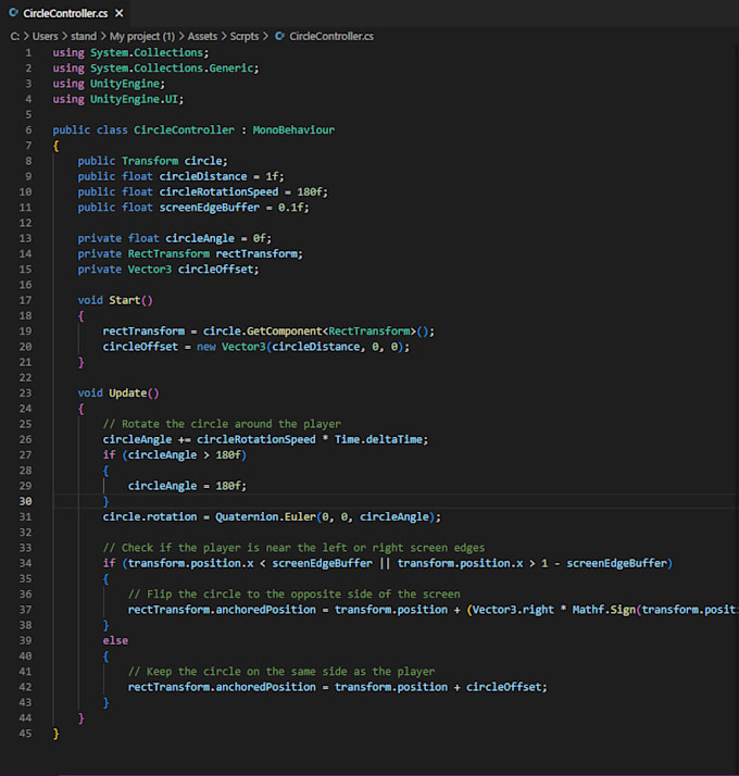 Create Custom Game Scripts For Unity By Elishasimmonds Fiverr