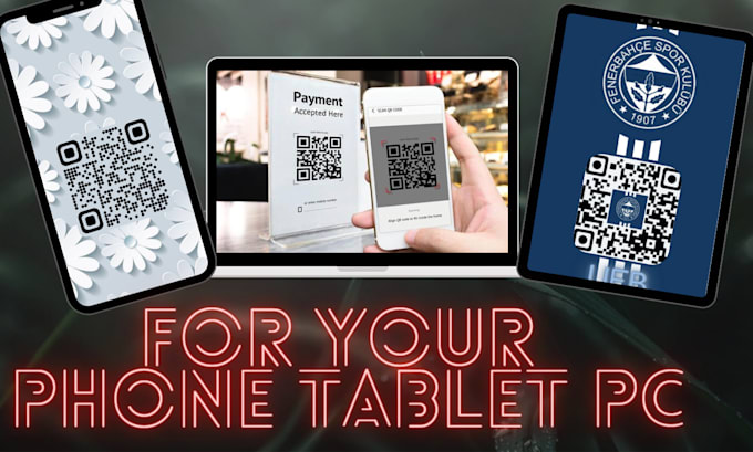 Create most profesional qr codes with your logo by No1ssy | Fiverr