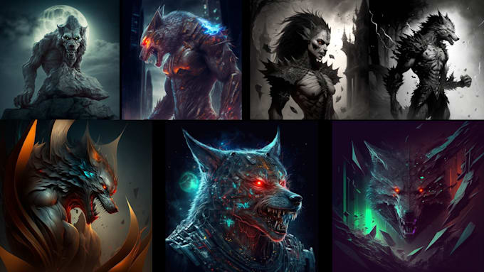 Create ai digital art illustration hyper realistic painting by ...