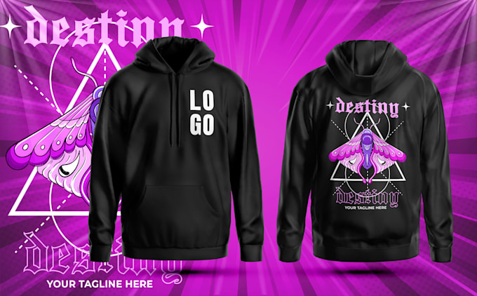 Design custom streetwear clothing merch graphic t shirt and hoodie by ...