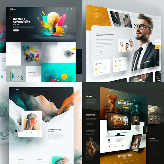 Create a web design for you by Mahmoudaaddi | Fiverr