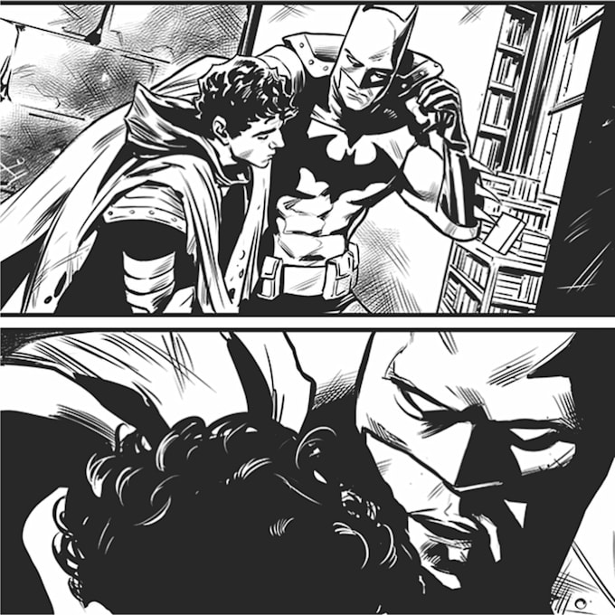 Draw comic illustration page, amazing anime manga comic or high level ...