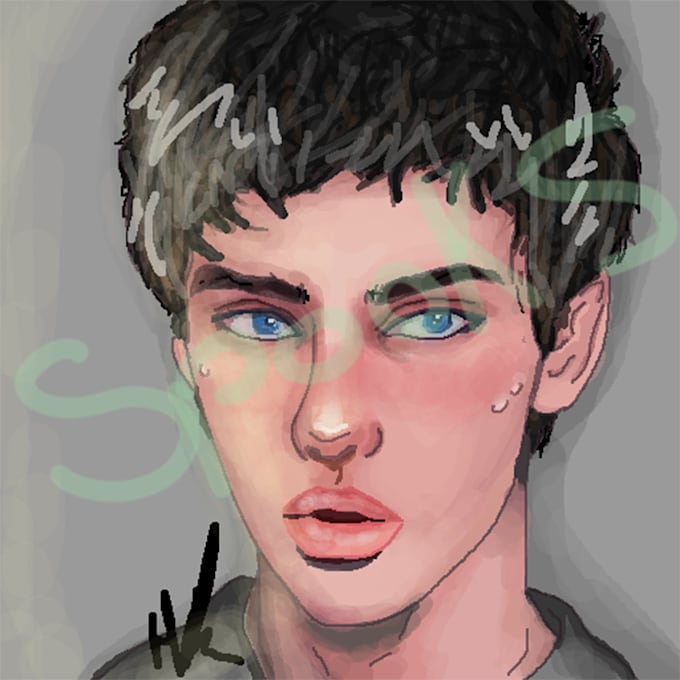 Create portrait art of a character for you by Kaispooks | Fiverr