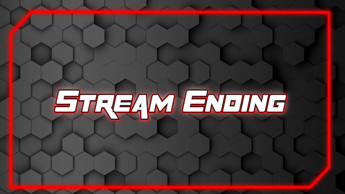 Design a basic stream start and stream end overlay by Cgnprojects | Fiverr
