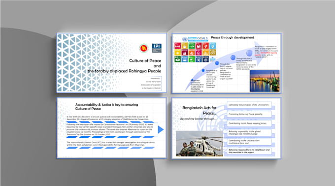 Create powerpoint presentation slides of any type by Sumaiya1295 | Fiverr