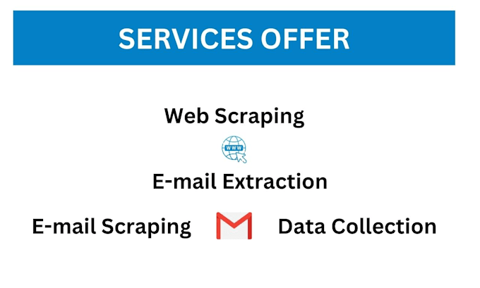 Do web scraping, email scraping, and data collection by Abelmoses526 ... Do web scraping, email scraping, and data collection by Abelmoses526 ...