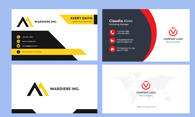 Do design your digital visiting cards or business cards by Rms_ujjal100 ...