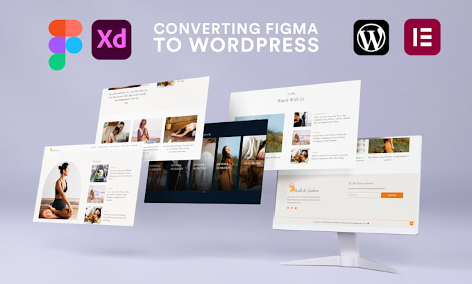 Convert figma to wordpress, psd to wordpress, xd to wordpress,figma to elementor by Iawaisali ...