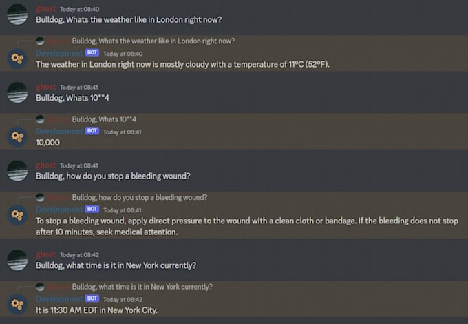 Create a chatgpt discord bot by Mdaniels6758 | Fiverr
